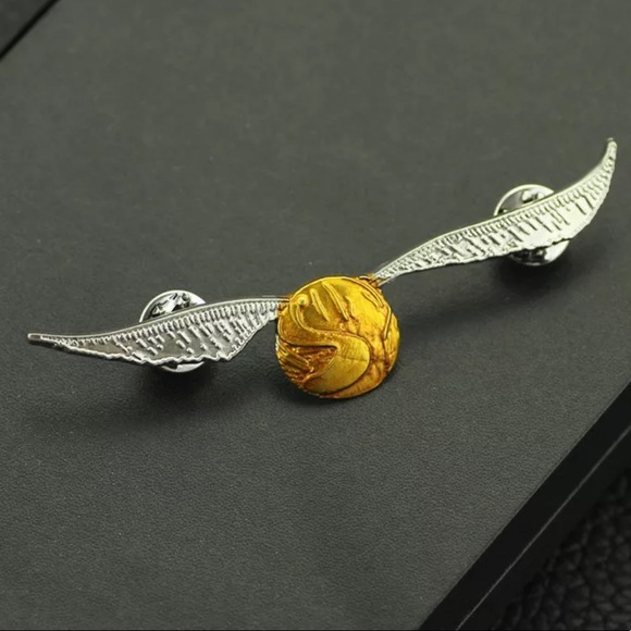 Warner Bros. | Accessories | Golden Snitch Harry Potter Pin | Poshmark
